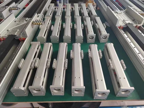 Buy Double Rail Support Flip Load Optional Servo Motor Ball Screw Linear Guide Linear Guide Rail ...