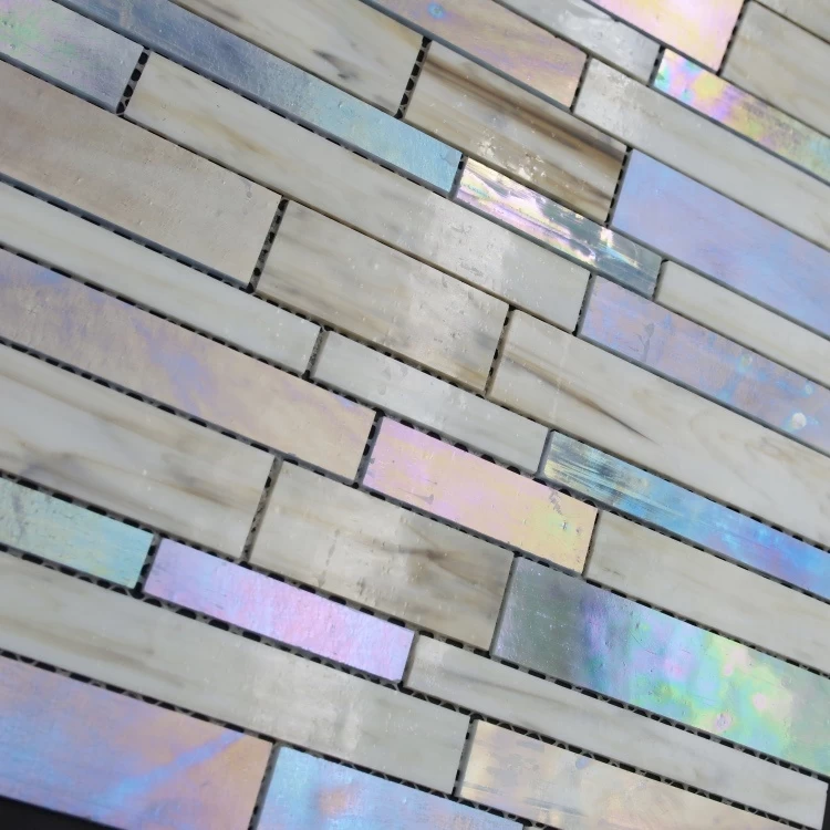 Buy East Mesh Mounted Tiffany Style Stained Glass Art Mosaic Tile ...