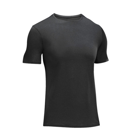 Buy Elastic Fast Dry Compressed Men T Shirt Anti Pilling Anti Shrink ...