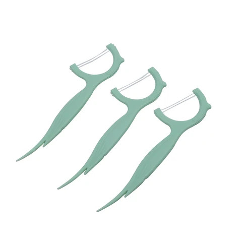 Buy Factory Customization Floss Picks Biodegradable Eco Friendly Dental ...