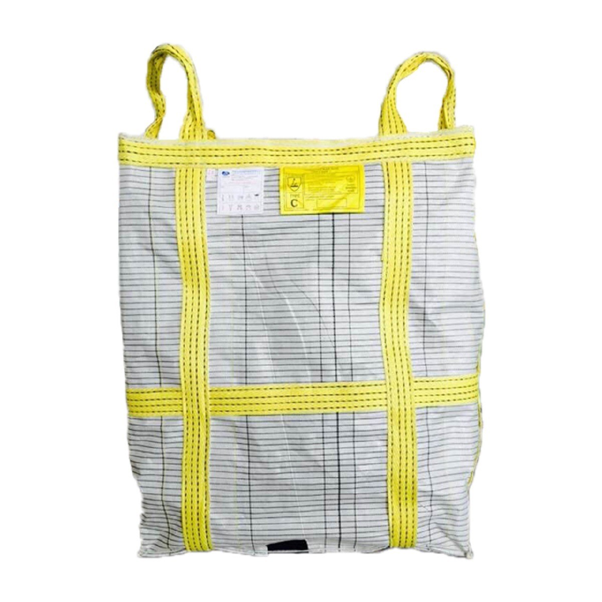 Buy Fibc 1 Ton Bulk Bag Conductive Baffled Pp Jumbo Bag Type C Big Bag ...