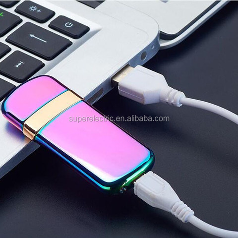 Buy Heating Coil Usb Charged Lighter Thin Windproof Fast Lighting ...