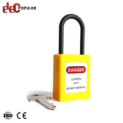 Buy High Quality Oem 4.5mm Diameter Nylon Shackled Slim Safety Padlock ...