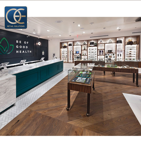 Buy Hookah Table Lockable Display Case With Light Smoke Shop Glass ...