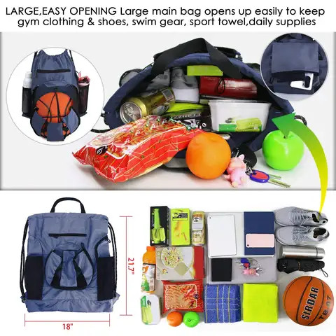 Buy Hot Sale Sports Gym Backpack String Drawstring Basketball Gym ...