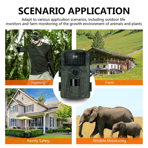Buy Huntercam Pr5000 Trail Hunting Wild Camera Wifi 48mp Mini Wildlife ...