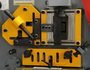 Buy Hydraulic Universal Iron Worker ,punch And Die Press Machine Tool ...