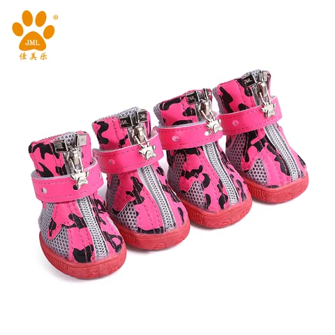 Buy Jml New Design Leather Pet Shoes On Sale Non Slip Rubber Dog Shoes ...