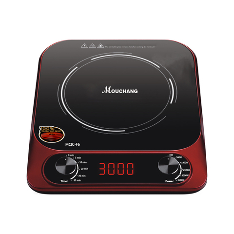 Buy Knob Induction Cooker Hob Single Burner Induction Cooktop Cooker ...