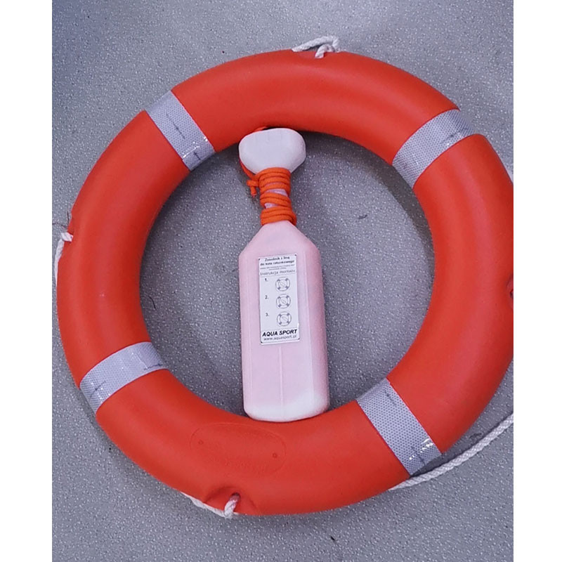 Buy Marine Life Ring Boat Pool Buoy Polyethylene Life Preserver 2.5kgs ...