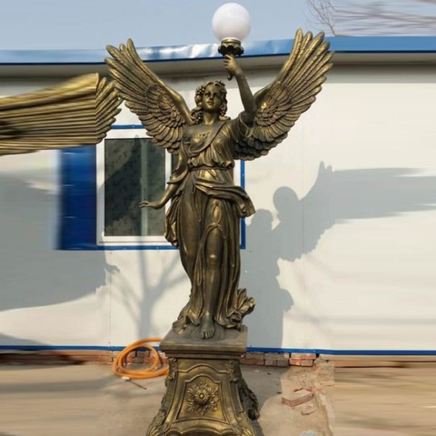 Buy Outdoor Antique Bronze Metal Four Seasons God Sculpture Western God ...