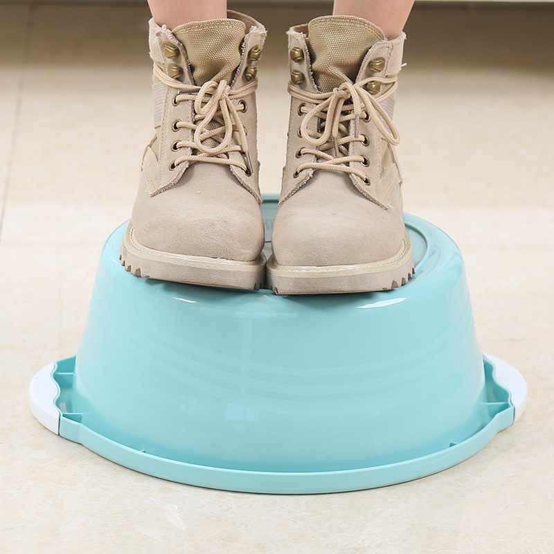 Buy Round Plastic Tubs Children Washbowl Household With Double Ears ...