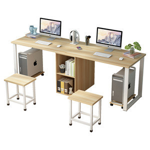 Buy School Computer Desk, Two-persons Wooden Table, Computer Room ...
