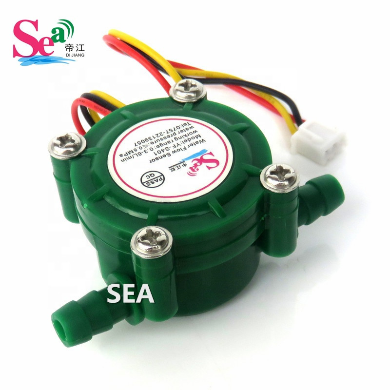 Buy Sea Yf-s401 Gear Pipe G1/4 Water Dispenser Flow Sensor Coffee ...