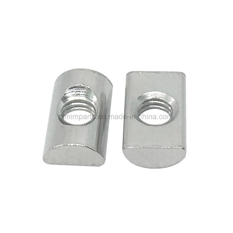 Buy Slide-in T Nut, Lock Nut, Aluminum Profile Nickel Plated from ...