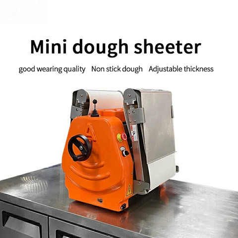 Buy Small Mini Table Type Dough Sheeter Machine Electric Automatic ...