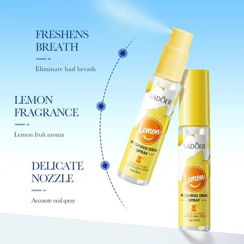 Buy Spray Fruit Flavor Portable 18ml Oral Care Breath Spray Freshener ...