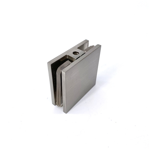 Buy Square Glass Stainless Steel Clamps For Shower Room from Foshan ...