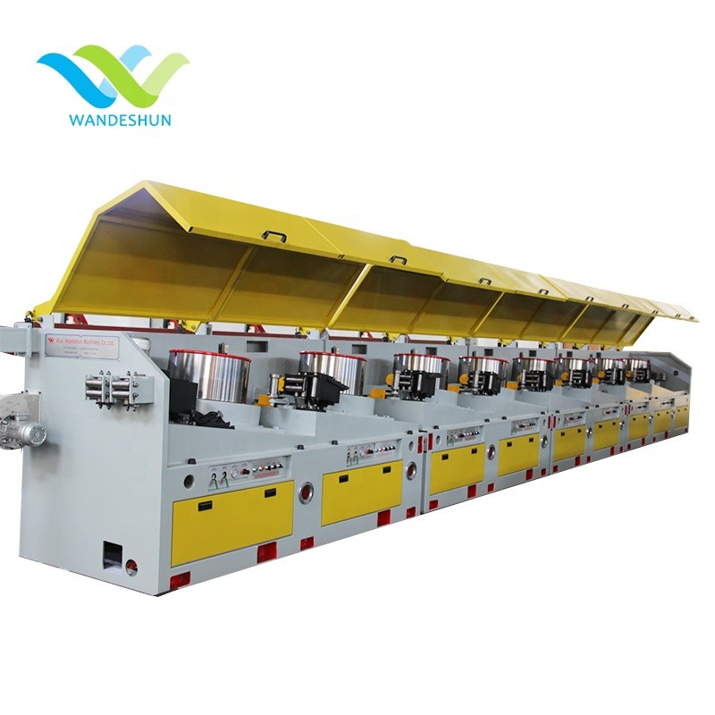Buy Straight Line Continuous Wire Drawing Machine/continuous Block Wire ...