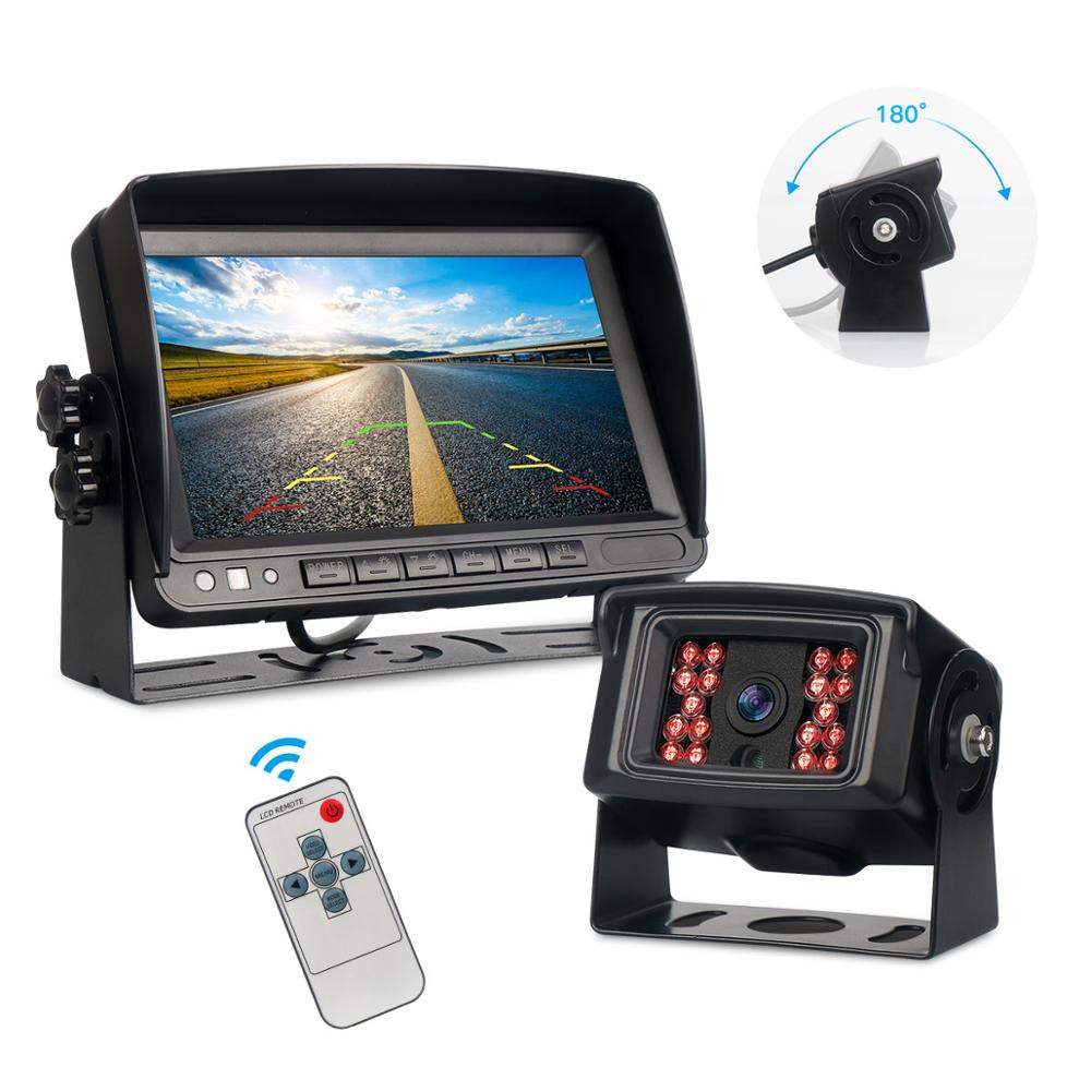 Buy Trailers Trucks Van Reversing Aid 7" Ips 1080p Screen Monitor ...