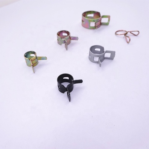 Buy Turbo Exhaust System Type Pipe Clamp Spring Hose Clip Vacuum Hose ...