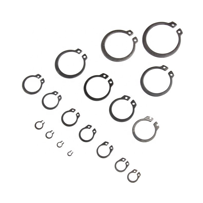 Buy Urlwall 18 Sizes Metal Circlip 300pcs O-ring Washer Seals Internal ...