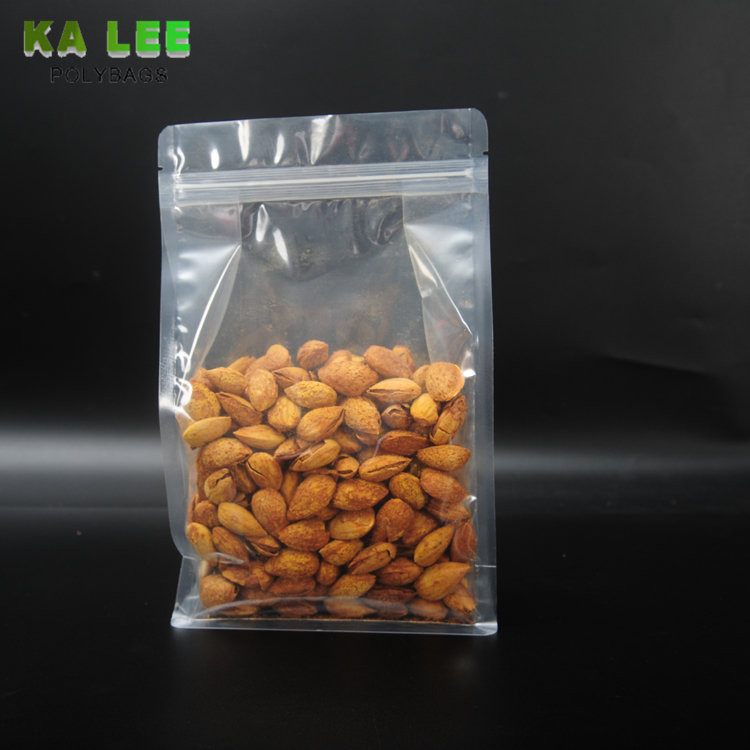 Buy Wholesale Transparent Food Grade Clear Gusset Bags Flat Bottom ...