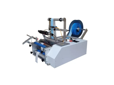 Buy Wine Bottle Labeling Machine Small Automatic Round Bottle Labeling ...