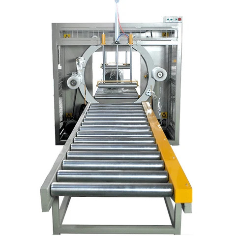 Buy Wood Floor Packing Horizontal Wrapping Machine Aluminum Profile ...