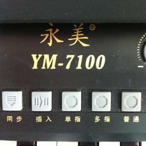 Buy Yong Mei Ym7100 61 Key Piano Keys Electronic Piano With Usb ...