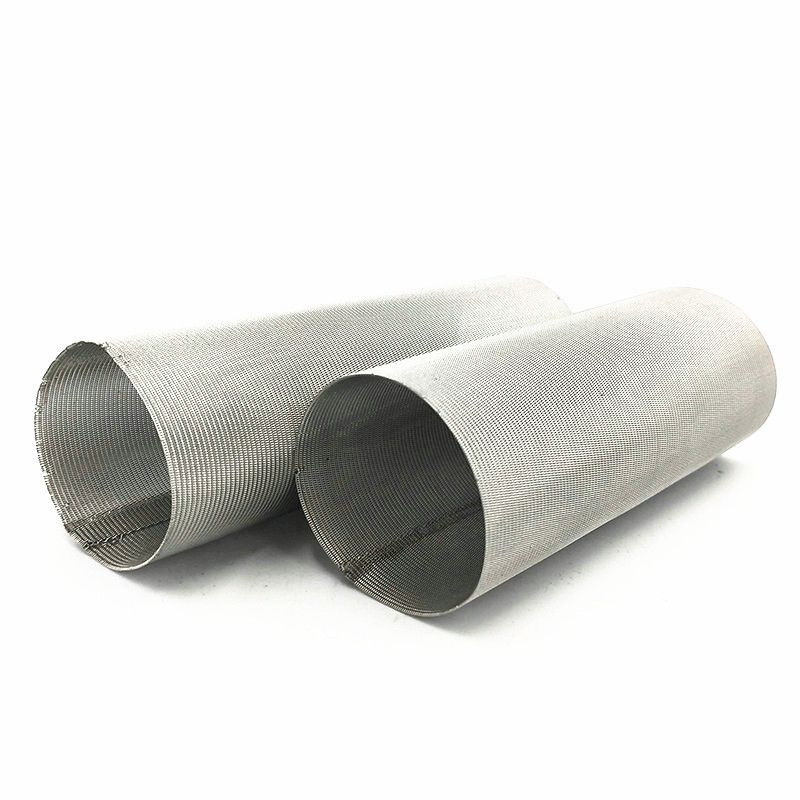 Buy 304 Stainless Steel Woven Wire Mesh Cylinder Filter Tube from ...