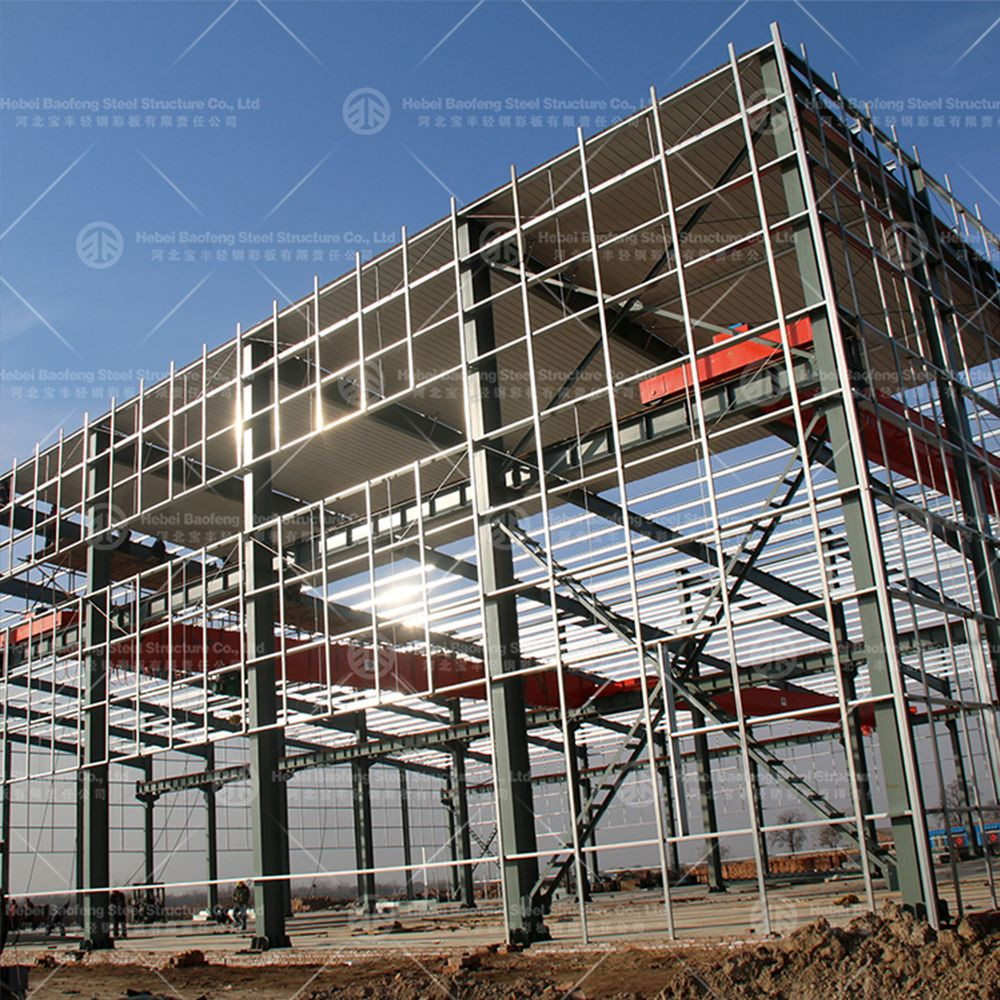 Buy Modern Design Industrial Steel Structure Prefab Warehouses With ...