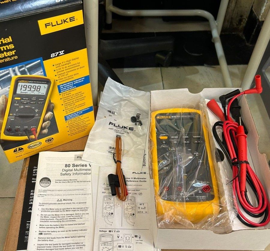 Buy Fluke 87v Trms Industrial Multimeter from Focus Calibration ...