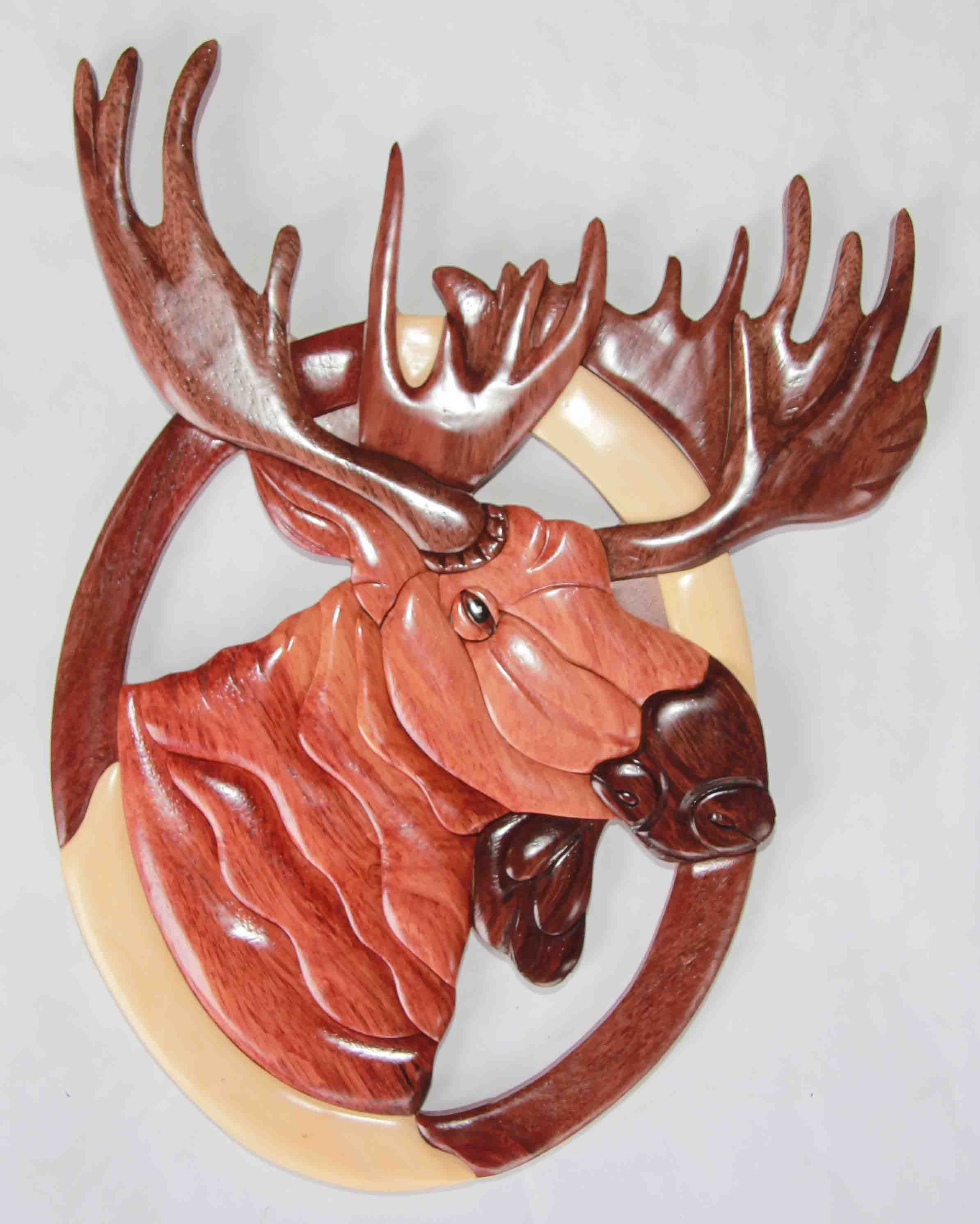 Buy Wooden Decoration Plaques, Light House Moose Head, Clipper, Flying ...