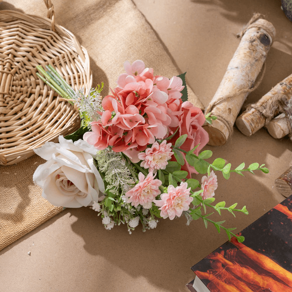 Buy Artificial Vase Arrangement For Restaurant Side Tables from DES ...