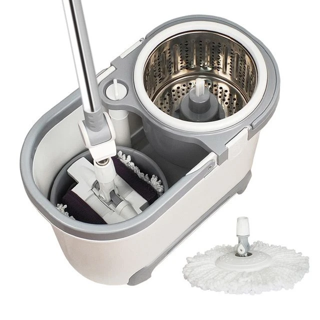 Buy Clean Mop System With Multi Function Bucket & Spin Head from ...
