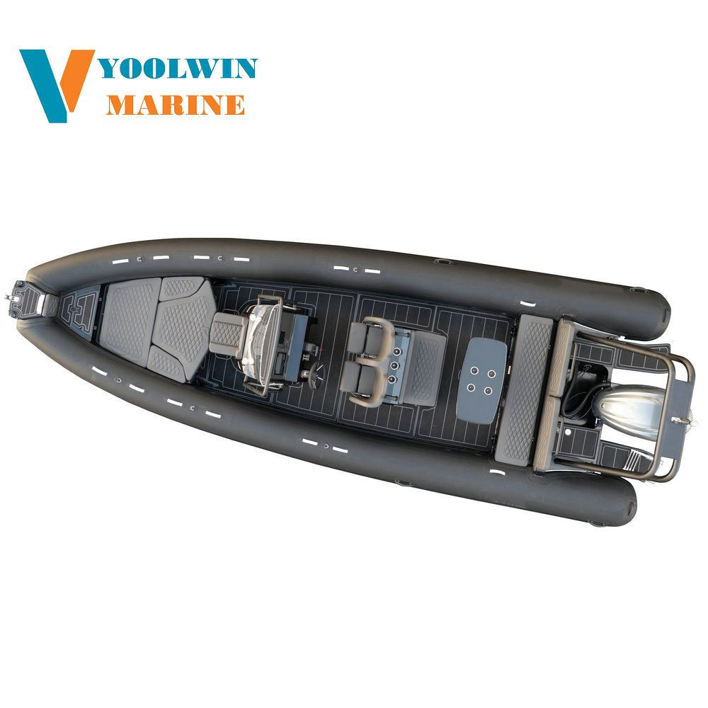 Buy Diving Boat 28ft Ce Double Aluminum Hull Rib 860 Orca/hypalon/pvc ...