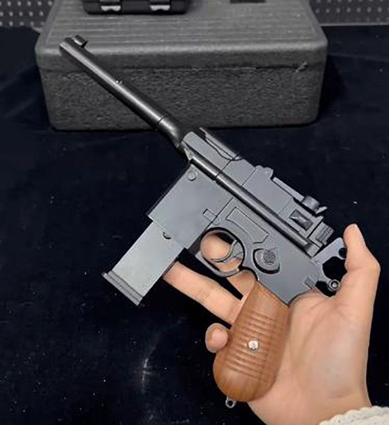 Buy Realistic Toy Metal Pistol: High-quality Alloy Miniature Model Gun ...