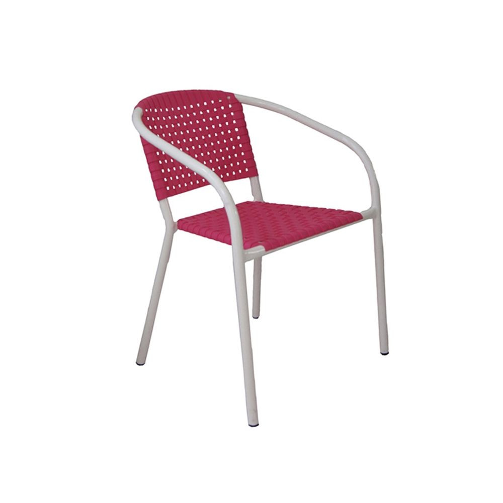 Buy Metal Frame Woven Plastic Armchair Dc-p85 from Hebei Dining ...