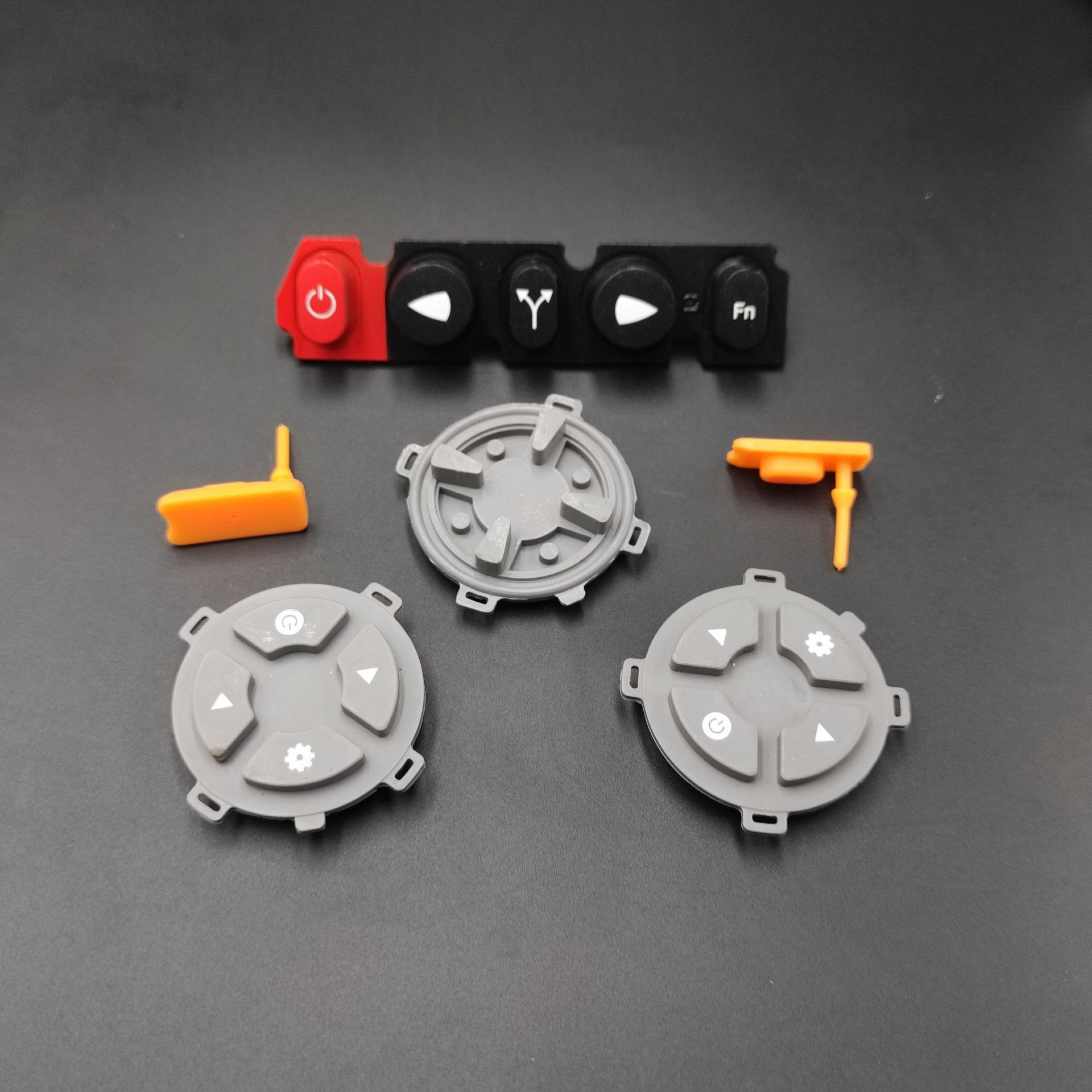 Buy Silicone Conductive Rubber Pads Controller Buttons Repair ...
