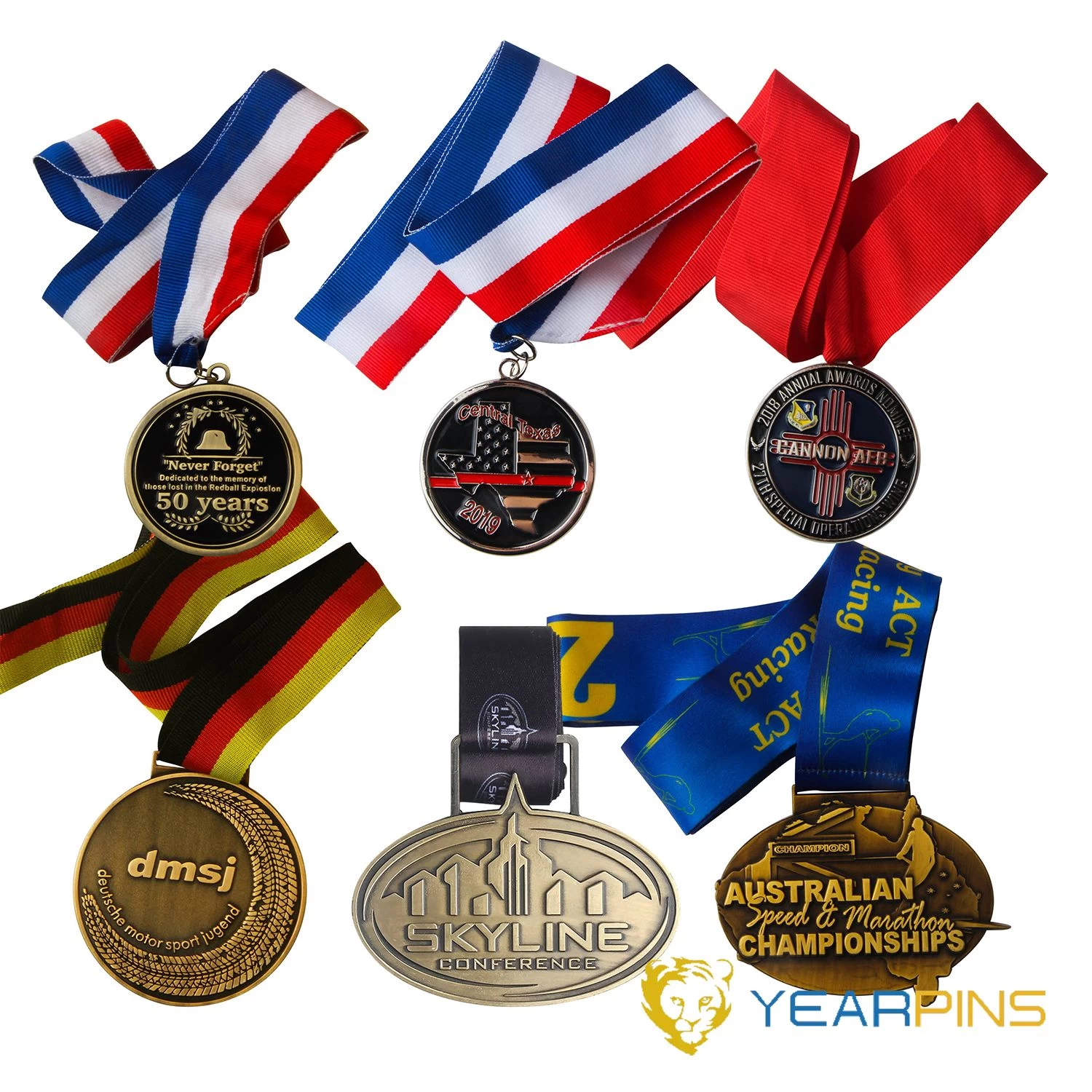 Buy Custom Medals Chalange Coins Enamel Pins from Yearpins Gift Co.,Ltd ...