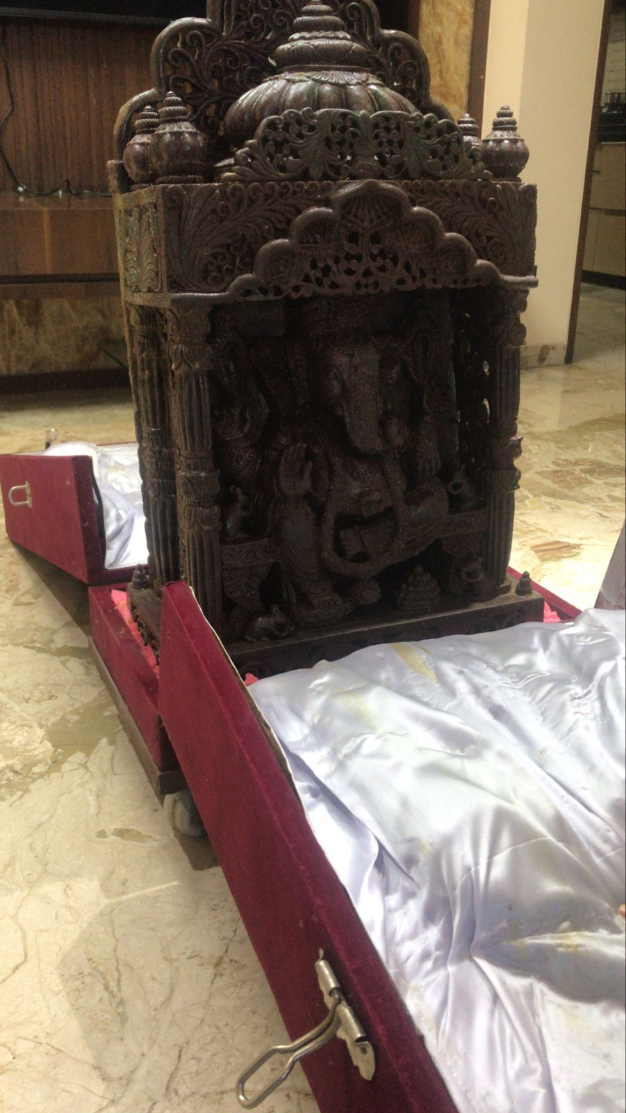 Buy Natural Ruby Lord Ganesha Statue from VPS VEER VENTURES LLP, India ...