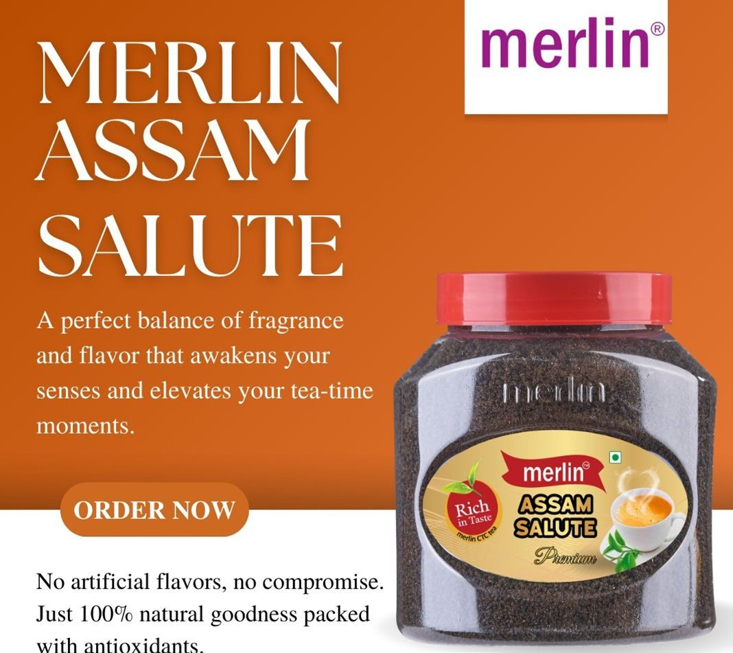 Buy Merlin Black Strong Premium Ctc Tea( Assam Salute 250 Gms Retail ...
