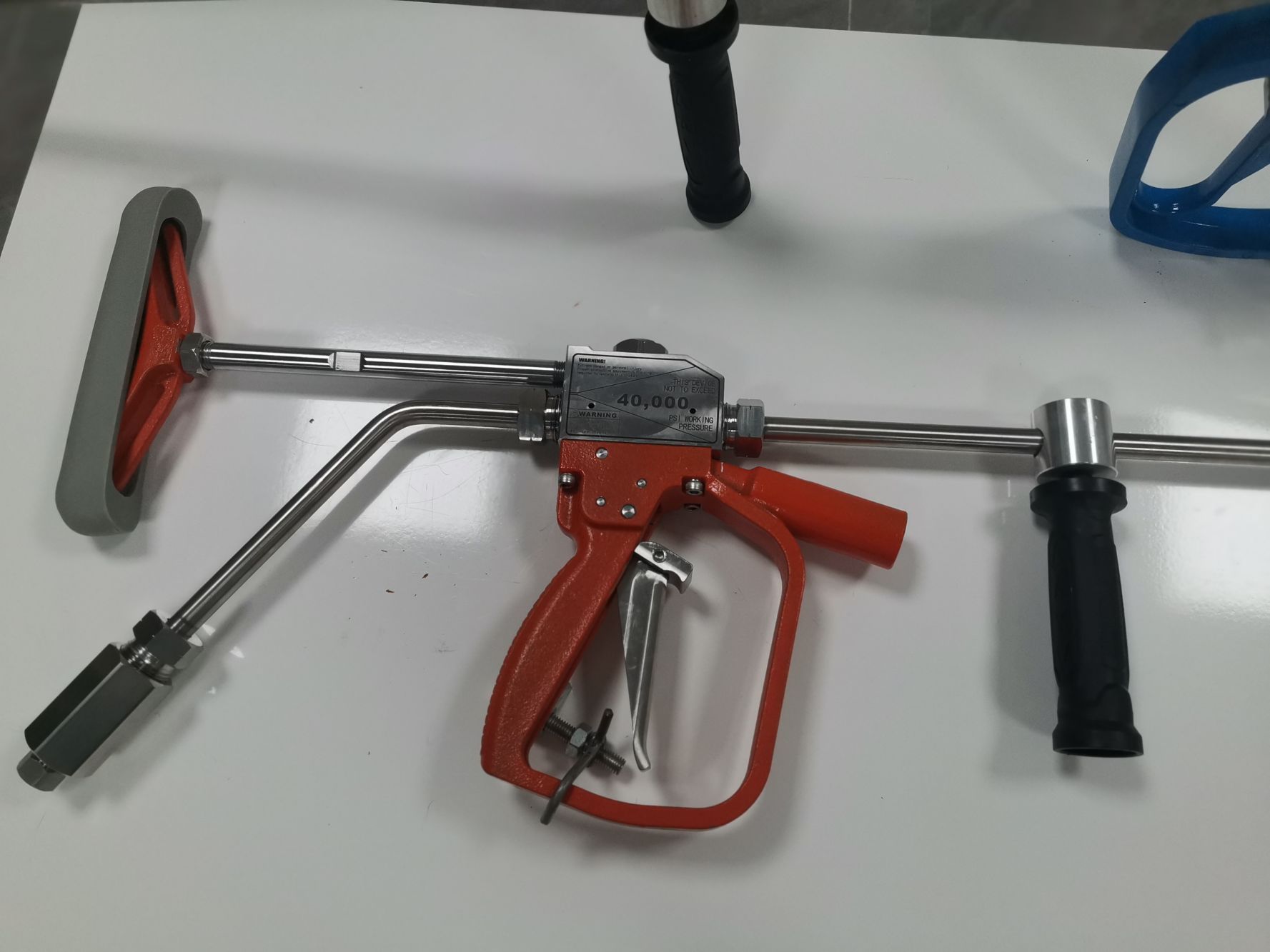 Buy Waterjet Blasting Hand Control Gun from shenzhen Panwin machinery ...