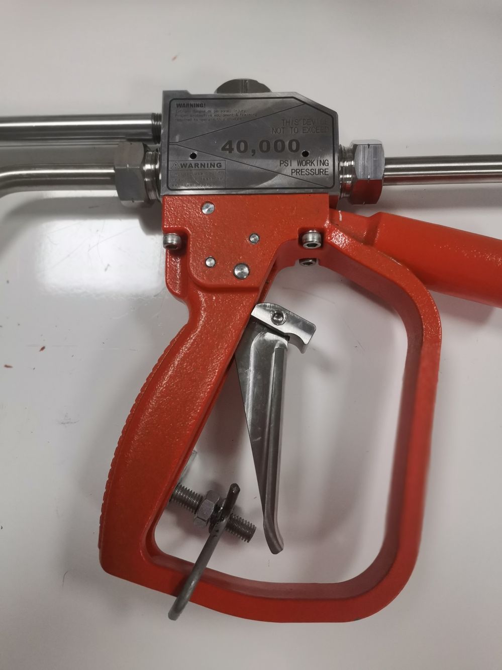 Buy Waterjet Blasting Hand Control Gun from shenzhen Panwin machinery ...