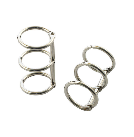 Buy 3-hole Nickel-plated Ring Connecting Desk Calendar Notebook Album ...