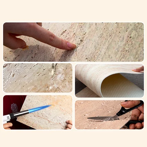 Buy 3d Modified Clay Material Tile Veneer Faux Interior Bendable Soft ...