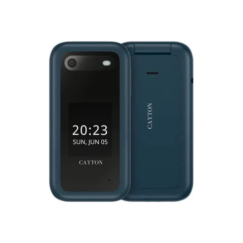 Buy 4g Lte Flip Feature Phone Dual Display Screen 2.4 Inch+1.44inch ...