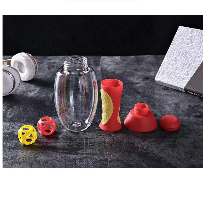 Buy 500ml Bowling Shape Protein Shaker With Ball Gutterball Bottle ...