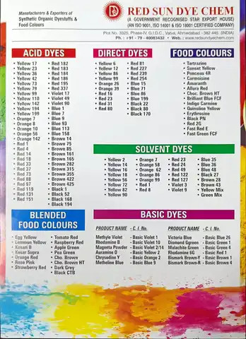 Buy Acid Yellow 17 Dyes Top Grade Acid Yellow Dye 2g Cas No 6359-98-4 ...